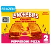Lunchables Crispy Grilled Cheesies, Pepperoni Pizza Sandwich, 2 Pack ...