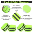 4 Pcs High Visibility Reflective Bands, Elastic Reflective Arm Band ...