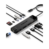 ACASIS, USB C Hub Docking Station, 14-in-1, Dual 4K HDMI - Walmart.com