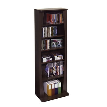 Sauder O'Sullivan Multimedia Storage Tower, Cinnamon Cherry Finish ...