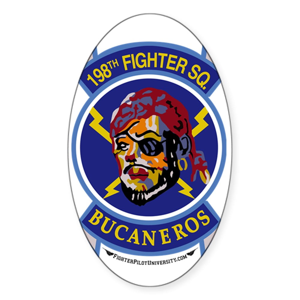 CafePress - 198Th_FTR_SQ_Whtx - Sticker (Oval) - Walmart.com
