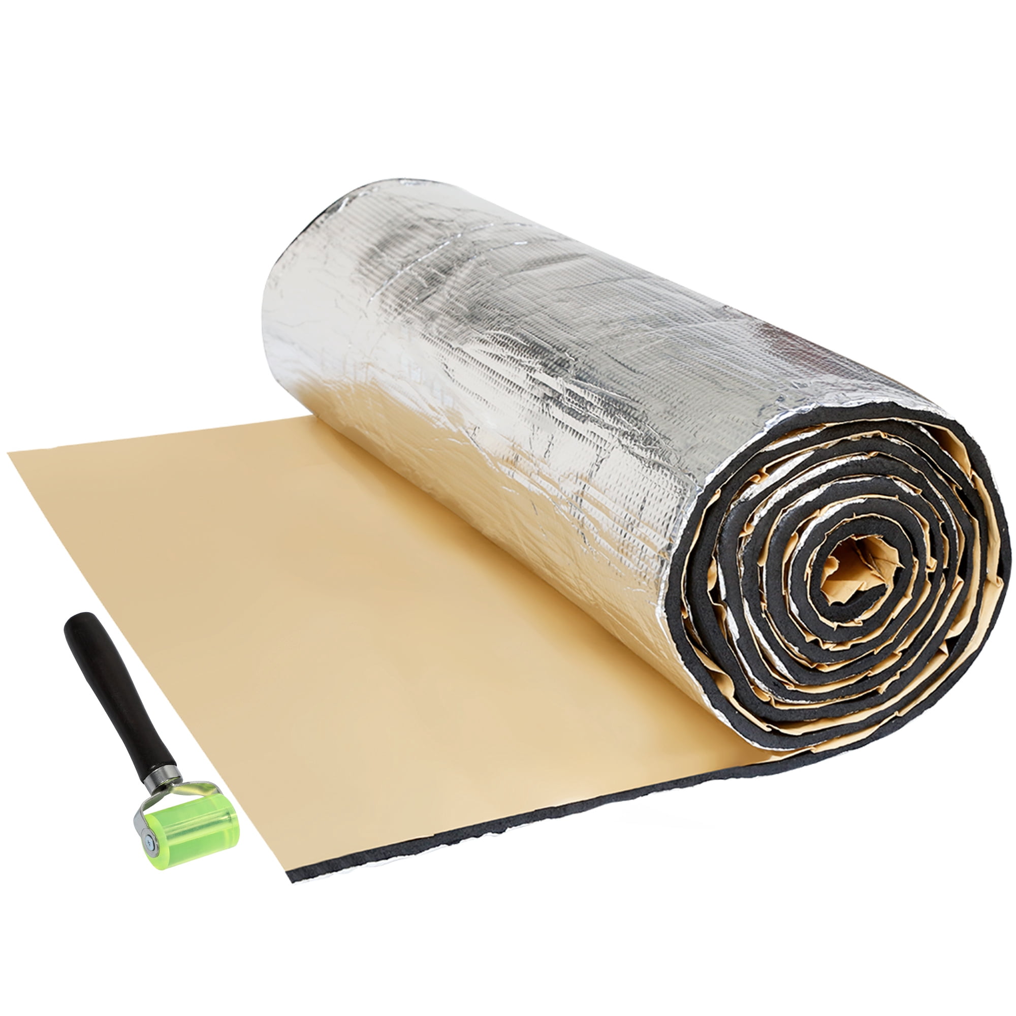 Unique Bargains 1 Set Car Sound Insulation Mat 6mm Door Hood Engine ...