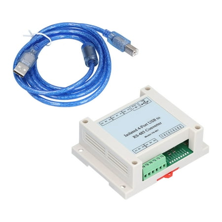 RS-485 Hub, USB To RS-485 Converter Guide Rail 1.5kV Full Isolation ...