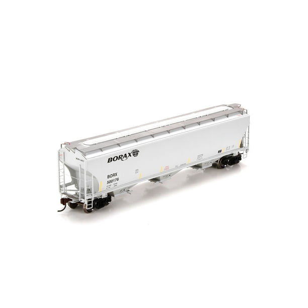 Athearn 89479 HO Borax Trinity 3-Bay Covered Hopper Ready to Run ...