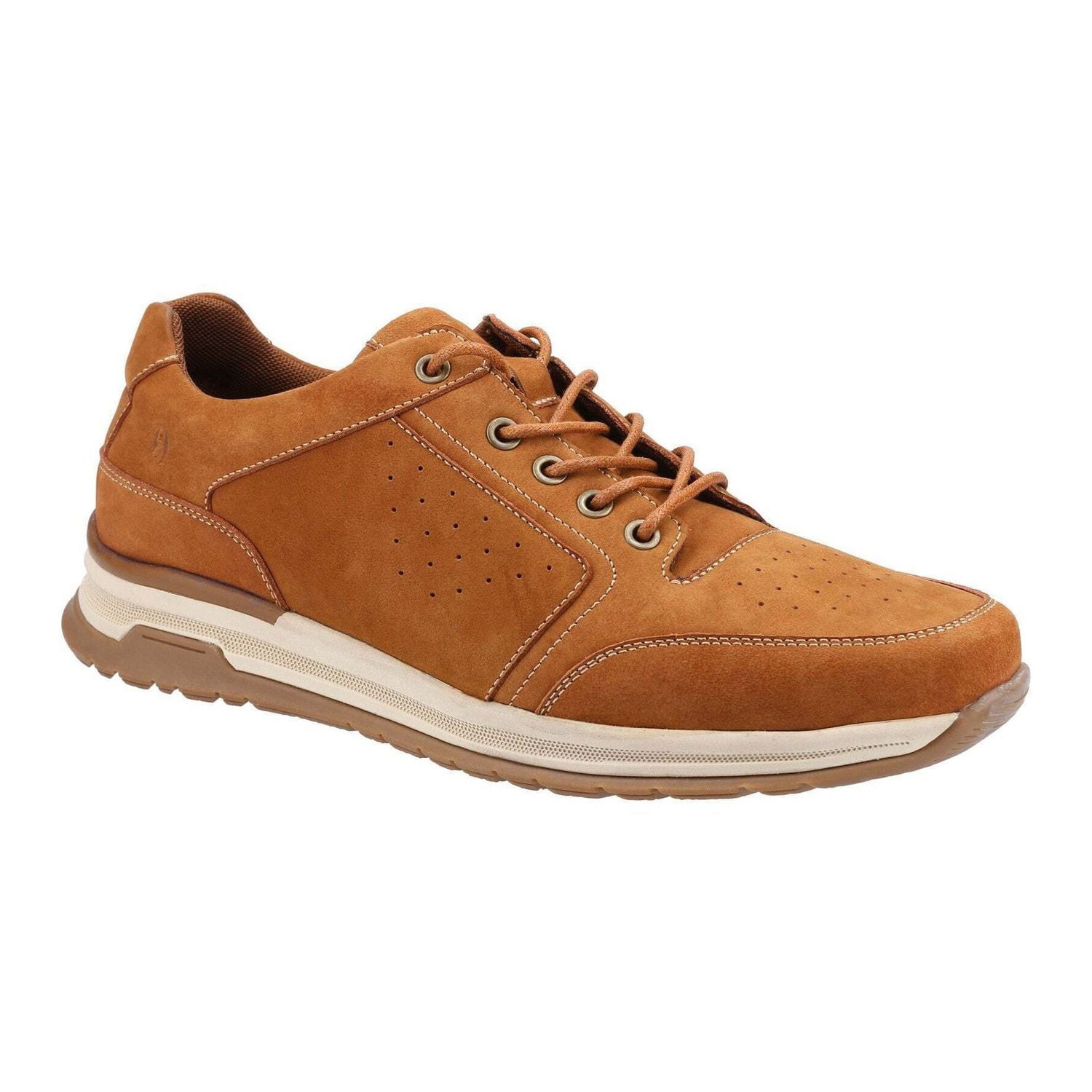 Click here for Hush Puppies Mens Joseph Lace Leather Trainers 9 prices