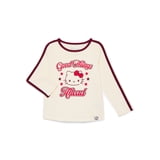Wonder Nation Hello Kitty Baby and Toddler Girls Cotton Graphic Tee ...