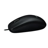 Logitech M90 USB Wired Mouse - Black - Walmart.com