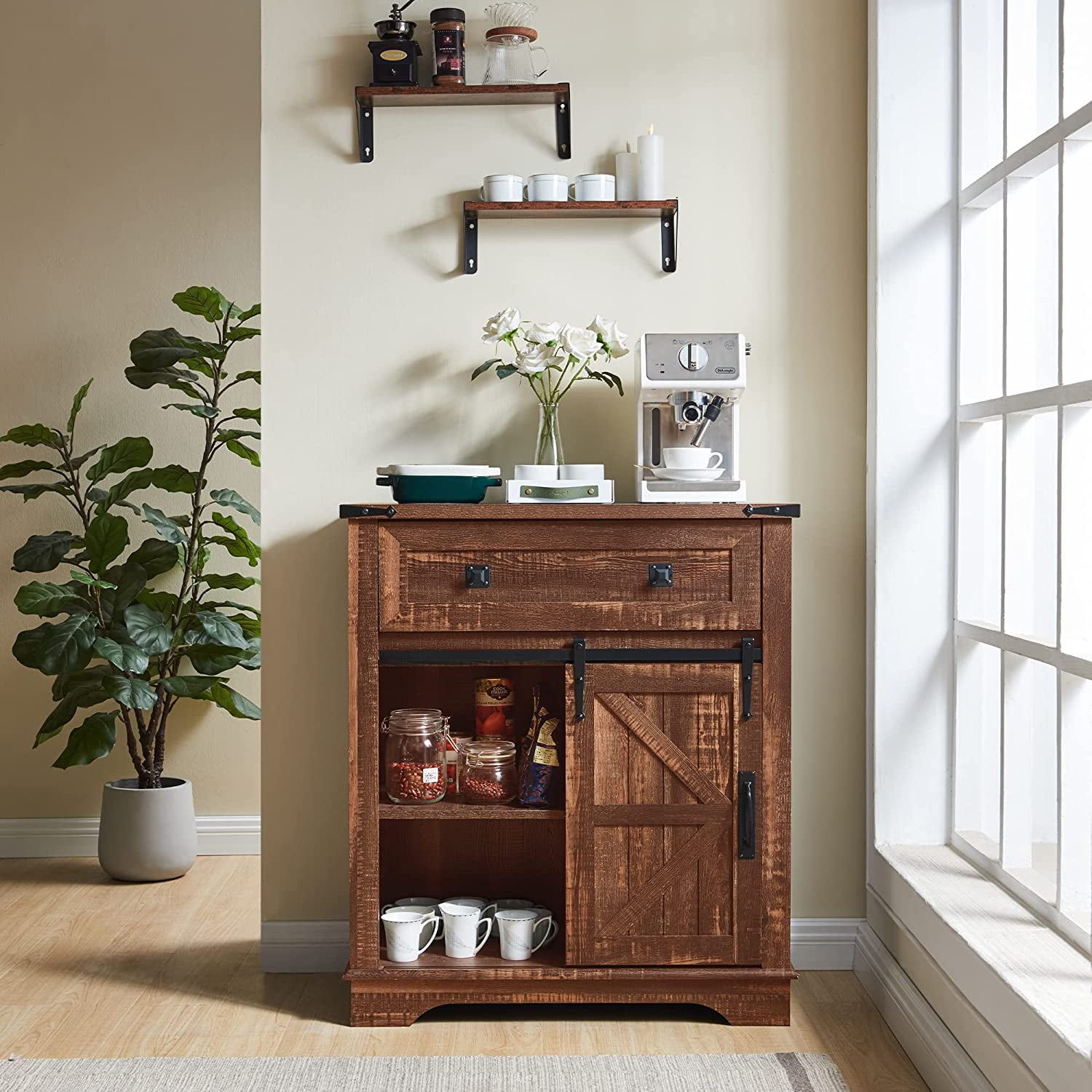 Rustic Buffet Cabinet