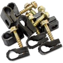Eagle Aspen 500206 Single Flexible Cable Clips With Screws, 100 Pk ...