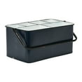 Creative Co-Op Distressed Metal Storage Caddy with 6 Compartments and ...