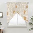 Abstract Color Block Swag Curtain Valance for Window 2 Panels Modernism ...