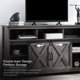Yaoping Farmhouse Barn Door TV Cabinet Up to 65" TV Media Console with ...