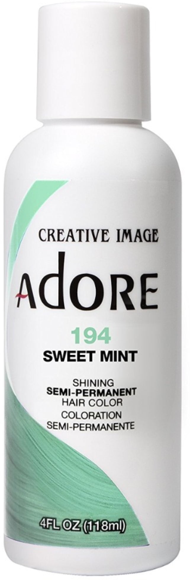 Creative Images Adore Semi-Permanent Haircolor, [194] Sweet Mint 4 oz ...