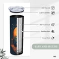 20 oz Stainless Steel Insulated Tumbler - Stylish Earth & Nature Design ...