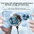 MEMO CX08 Mobile Phone Semiconductor Cooling Fan Magnetic Back Clip 2 ...
