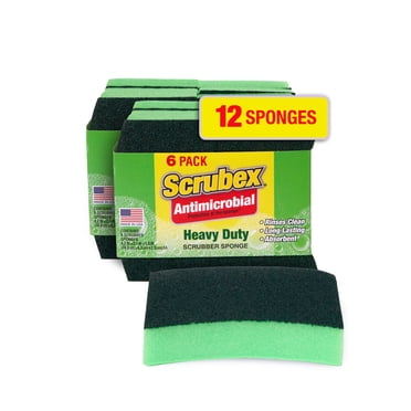 4-Pack Simply Good Biodegradable Scrub Sponges - Durable All-Natural ...