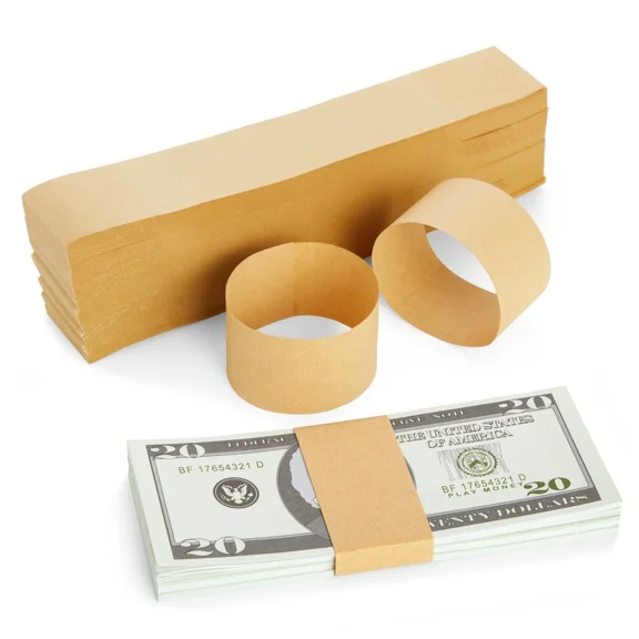 Currency Straps, Blue, $100 In Dollar Bills, 1000 Bands/pack | Bundle ...
