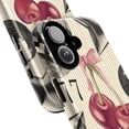Coquette Cherry Phone Case, Disco Ball Bow 777 Lips iPhone Cover for ...