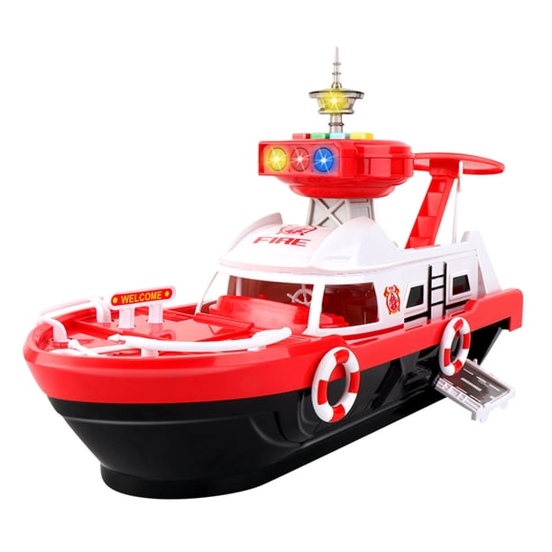 Dvkptbk Children's Toy Ship Model Can Accommodate Various Alloy Car ...