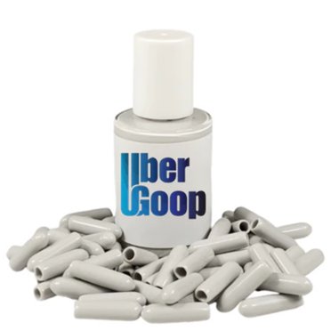 Uber Goop™ Light Grey Dishwasher Rack Repair Coating Kit w/40 caps - 1/ ...