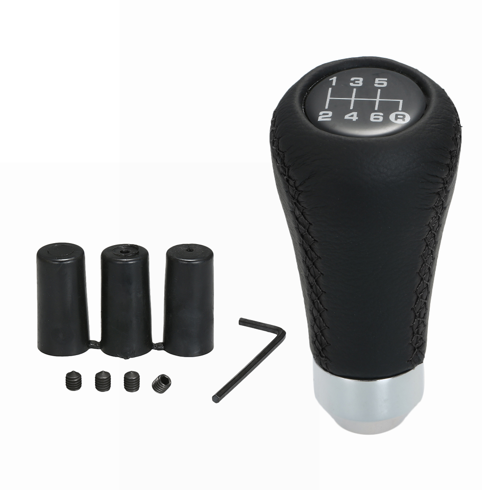 Gear Shift Knob Shifter Knobs Gearstick Carbon Fiber Cover Car Shift