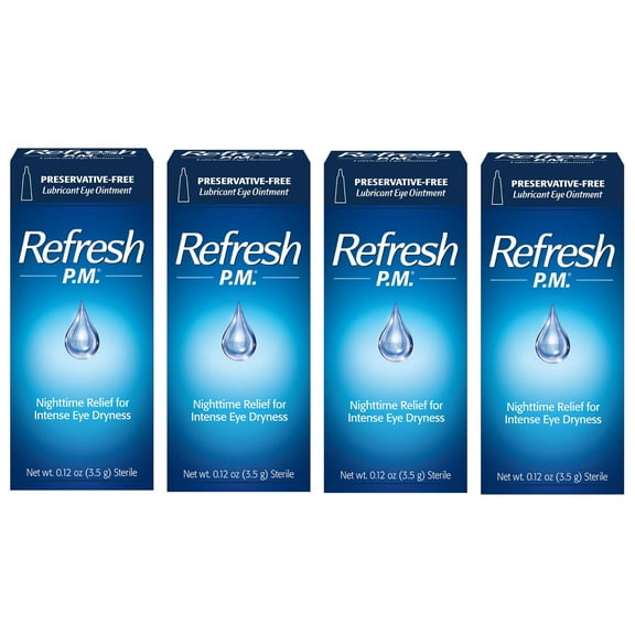 Refresh PM Night Dry Lubricating Eye Ointment for Dryness Relief ...