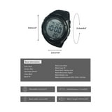 George Digital Sport Wristwatch Waterproof 50M with Digital Display ...