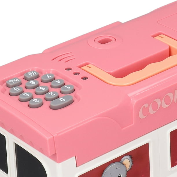 Electronic Bus Money Bank,Kids Money Bank Bus Electronic Money Bank Bus ...