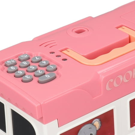 Electronic Bus Money Bank,Kids Money Bank Bus Electronic Money Bank Bus ...