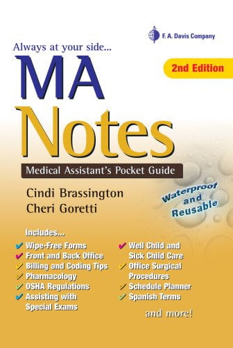 MA Notes : Medical Assistant's Pocket Guide (Edition 2) (Paperback ...