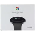 Google Pixel Watch LTE, Polished Silver, 41mm, Charcoal Band, AMOLED ...
