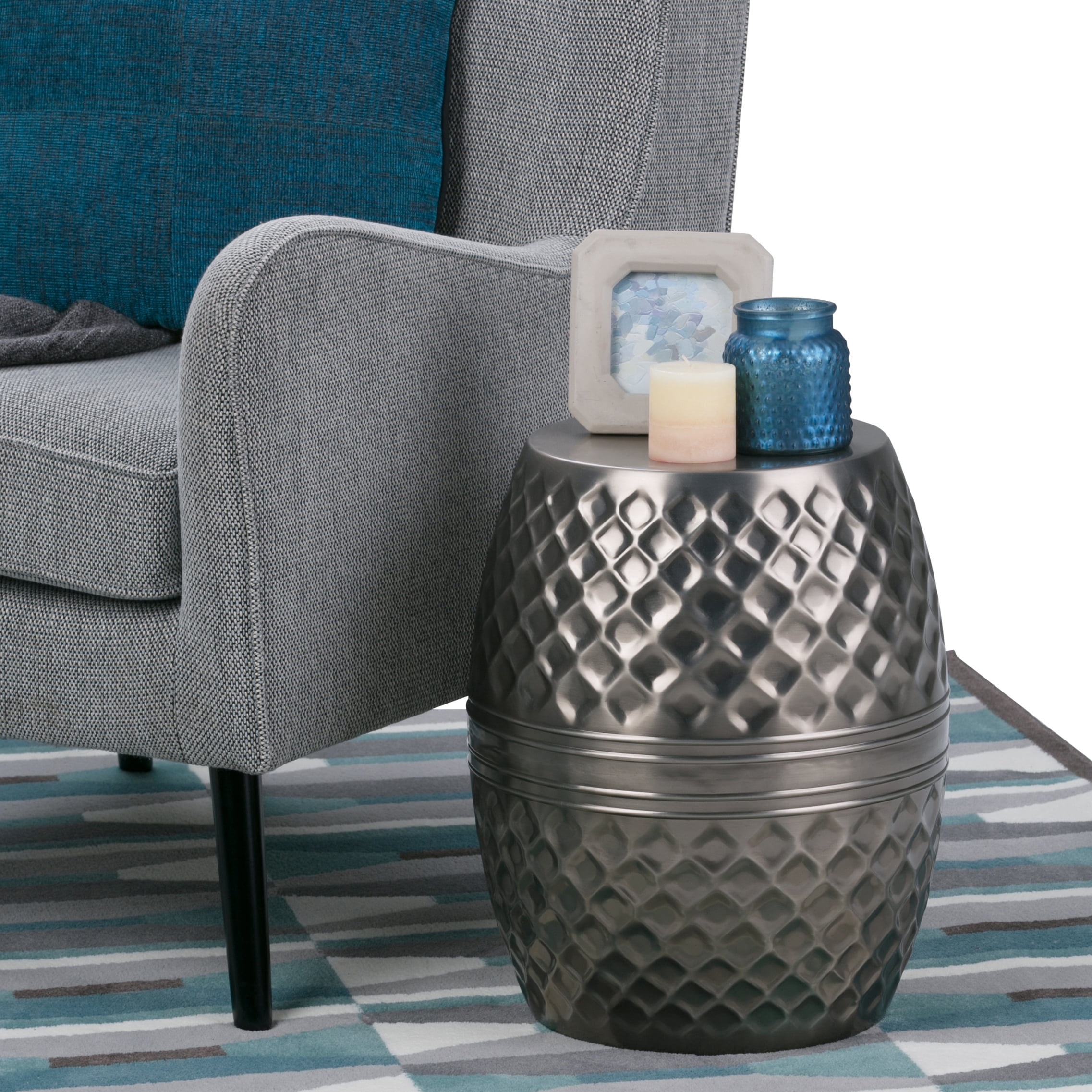 Simpli Home Ramey Metal Accent Table - Walmart.com