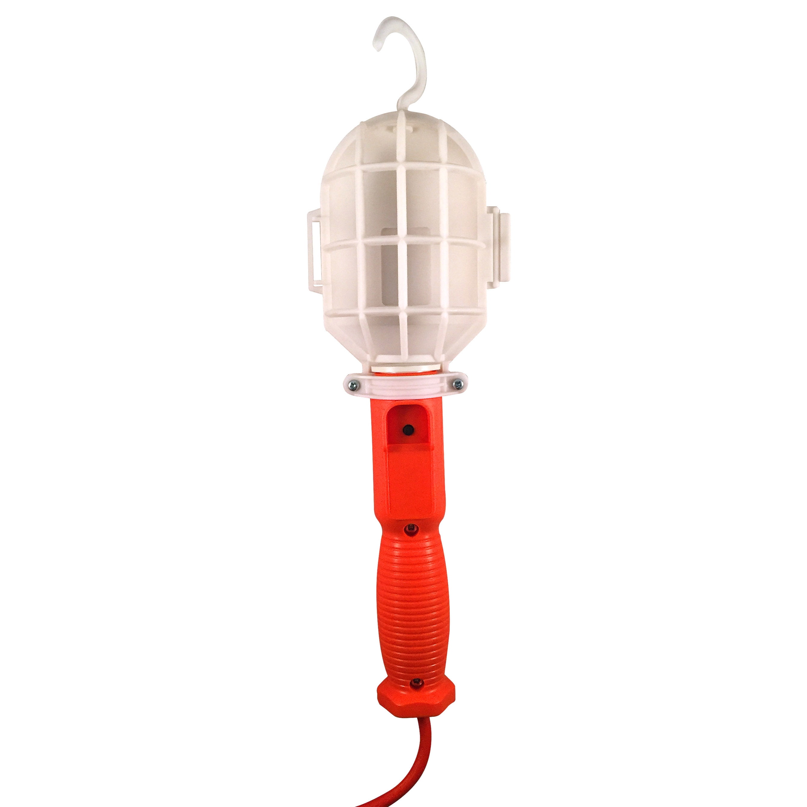USW 25ft Corded Plastic Trouble Light with 3C Outlet in Handle ...