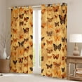 Feelyou Kids Cartoon Butterfly Black Out Curtains, Dreamy Animal ...