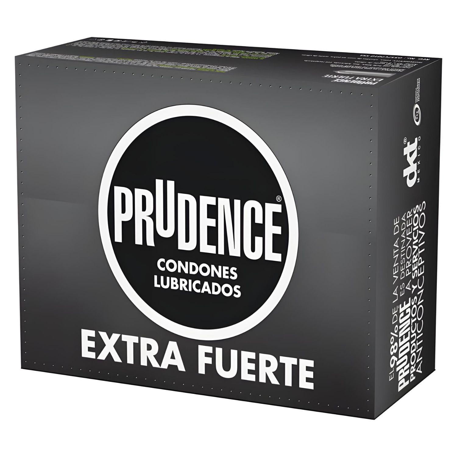 Caja Condones de Látex Extra Fuerte Prudence 36 Unidades gris | Walmart ...