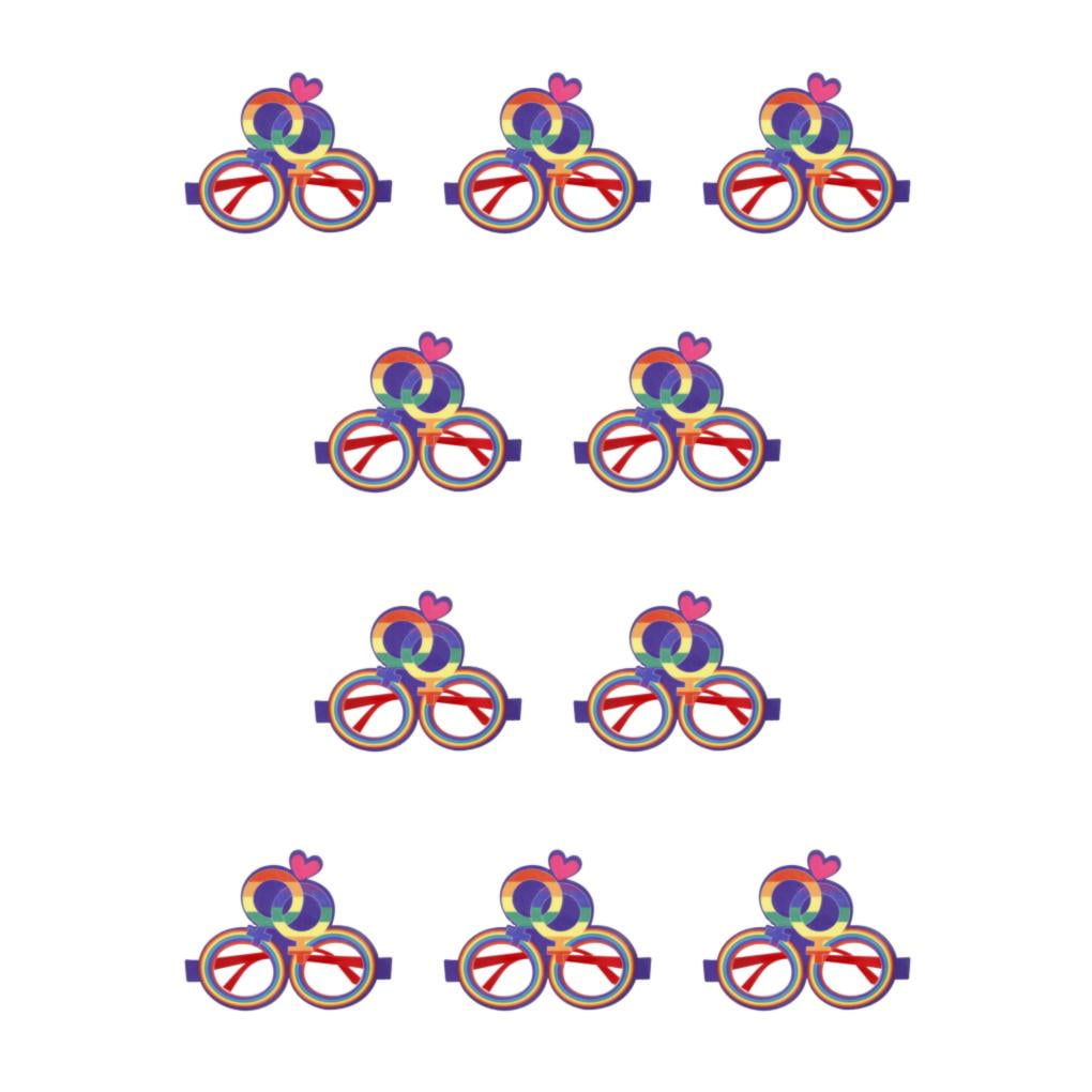 Guardurnaity Fiesta temática Gafas Foto Props Mes Fotografía Prop ...