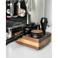 Normcore Tamping Station, Natural Walnut Espresso Tamping Mat, Wooden ...