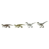 Mattel Jurassic World Camp Cretaceous Raptor Squad Action Figure Set, 4 ...