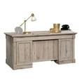 Sauder Palladia Executive Desk, Split Oak Finish - Walmart.com