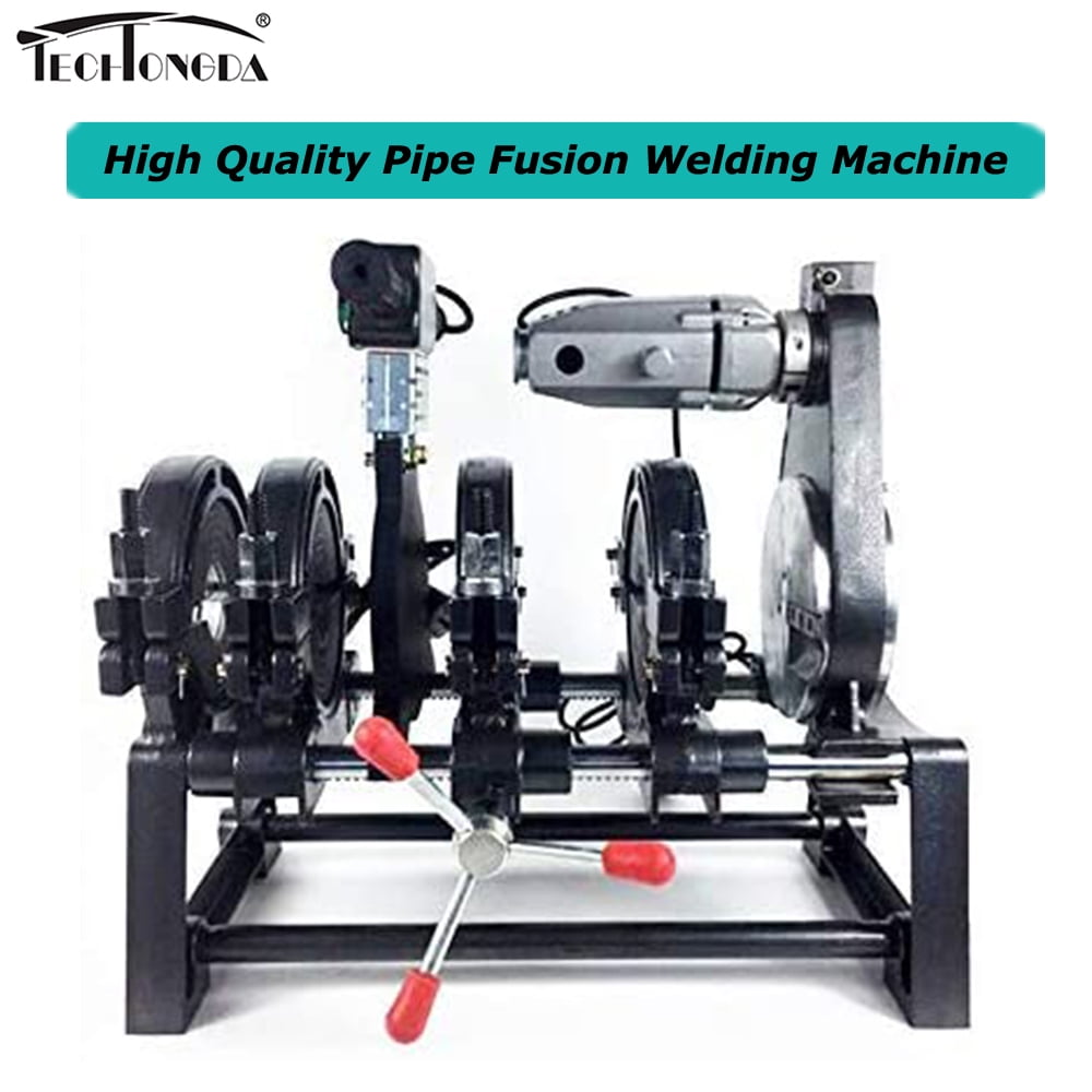 TECHTONGDA HDPE Butt Fusion Welding Machine 4 Clamps Pipe Fusion Welder ...