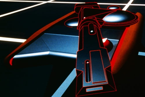TRON animated scene 24x36 Poster - Walmart.com