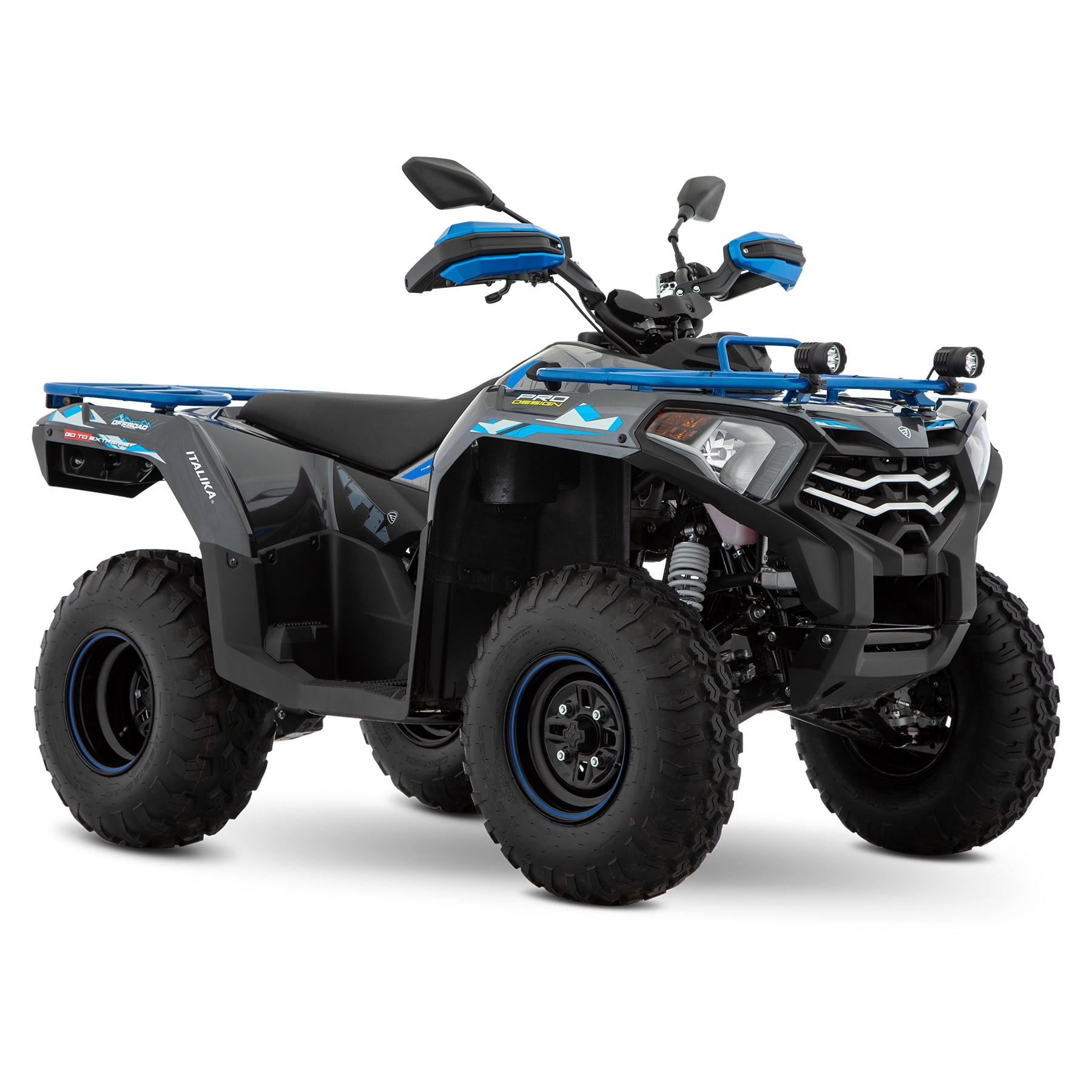 Cuatrimoto Italika ATV300 Azul | Bodega Aurrera en línea