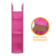 Coastal Rose Hanging Locker Organizer Shelf, Adjustable for Work, Gym ...