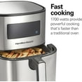 Hamilton Beach Digital Air Fryer, 5.8 Quart Capacity, Nonstick, Stylish ...