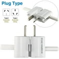 Worldwide Travel Plug Adapter European/UK/Australia/USA/India/Brazil ...