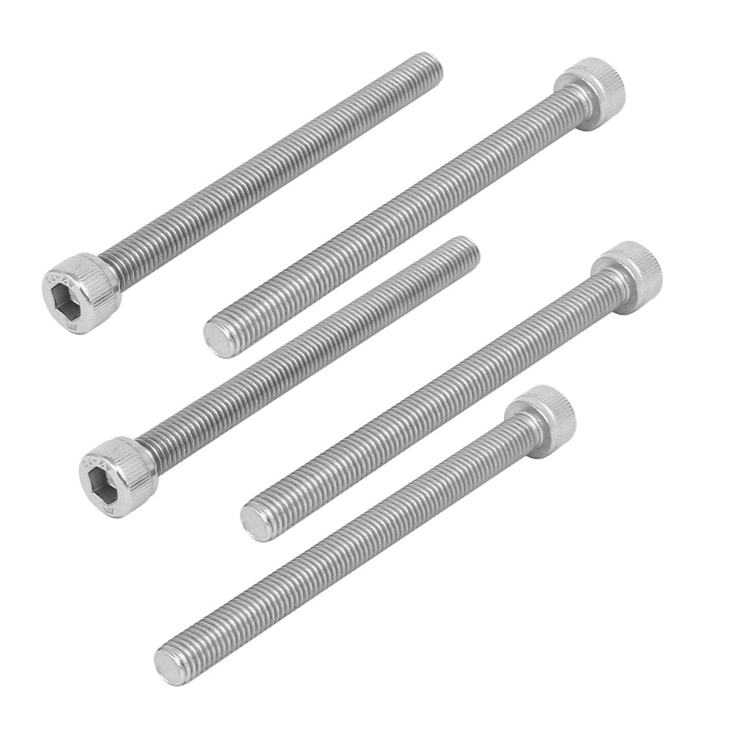 M10 x 120mm 304 Stainless Steel Hex Socket Head Cap Screws DIN912 5PCS | Walmart Canada