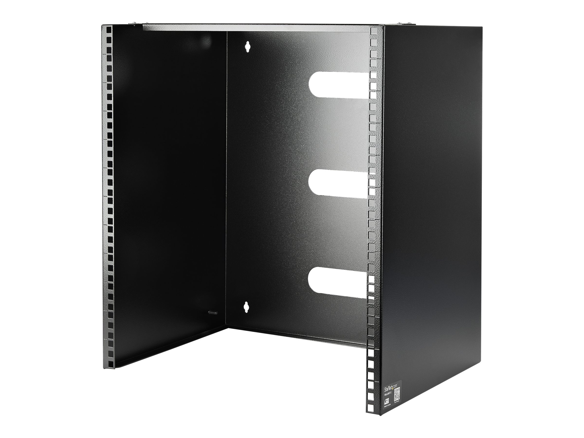 StarTech.com Wall Mount Patch Panel Rack - 15U Wall Mount Rack - 2 Post ...
