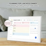 15.6 Inch Digital Calendar, Smart Digital Calendar Planner & Chore ...