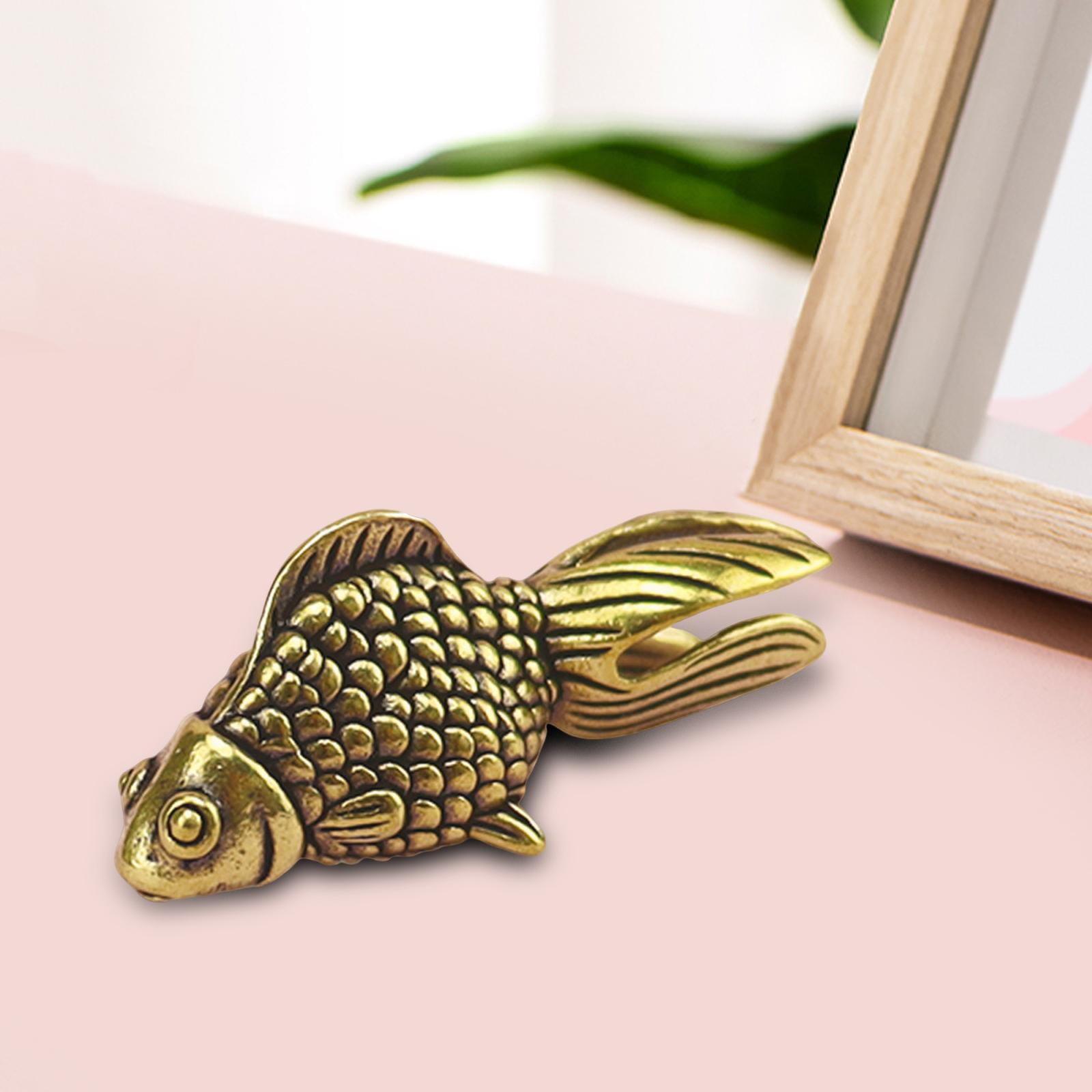 Click here for Runquan Goldfish Statue Collection Crafts Brass Fi... prices