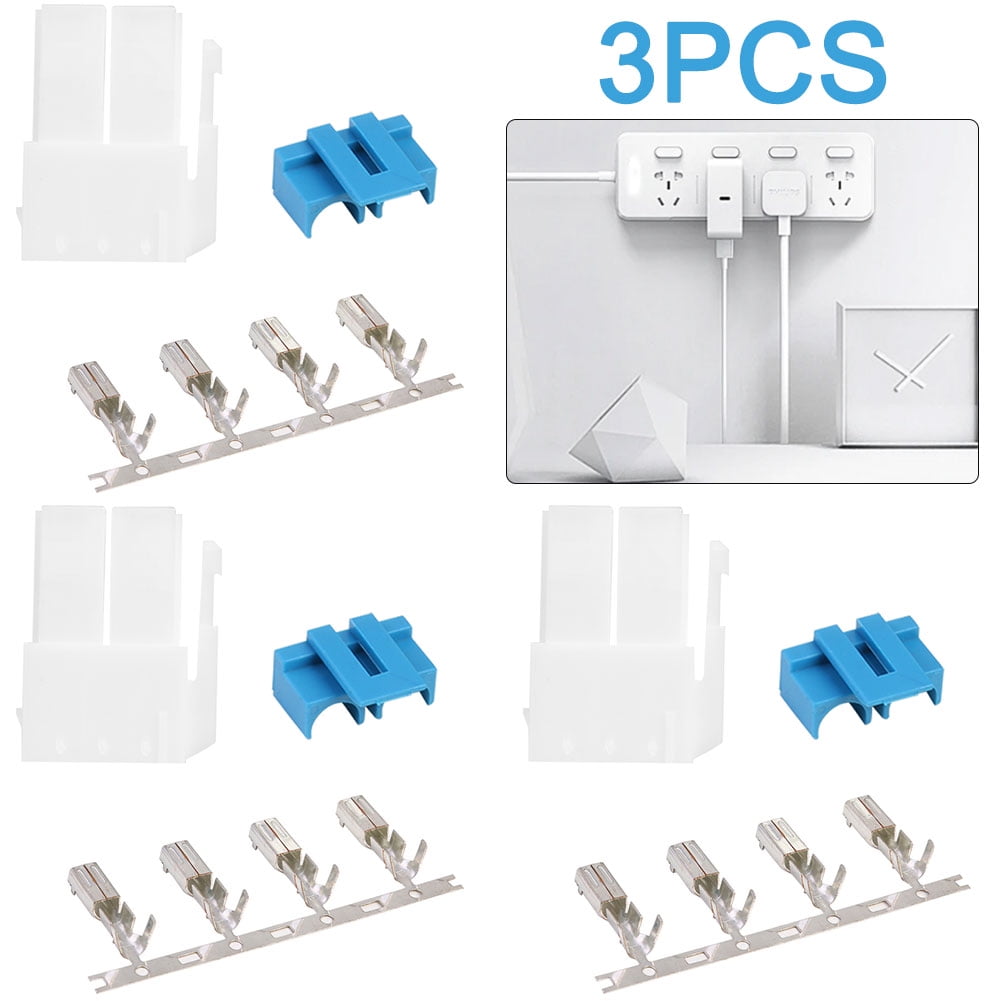 Conector alimentación 4 pines 3 uds. para Radio Icom IC-7000 IC-7100 IC ...